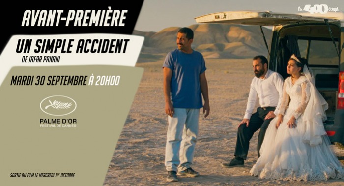 UN SIMPLE ACCIDENT - Avant Première - mardi 30 septembre à 20h00